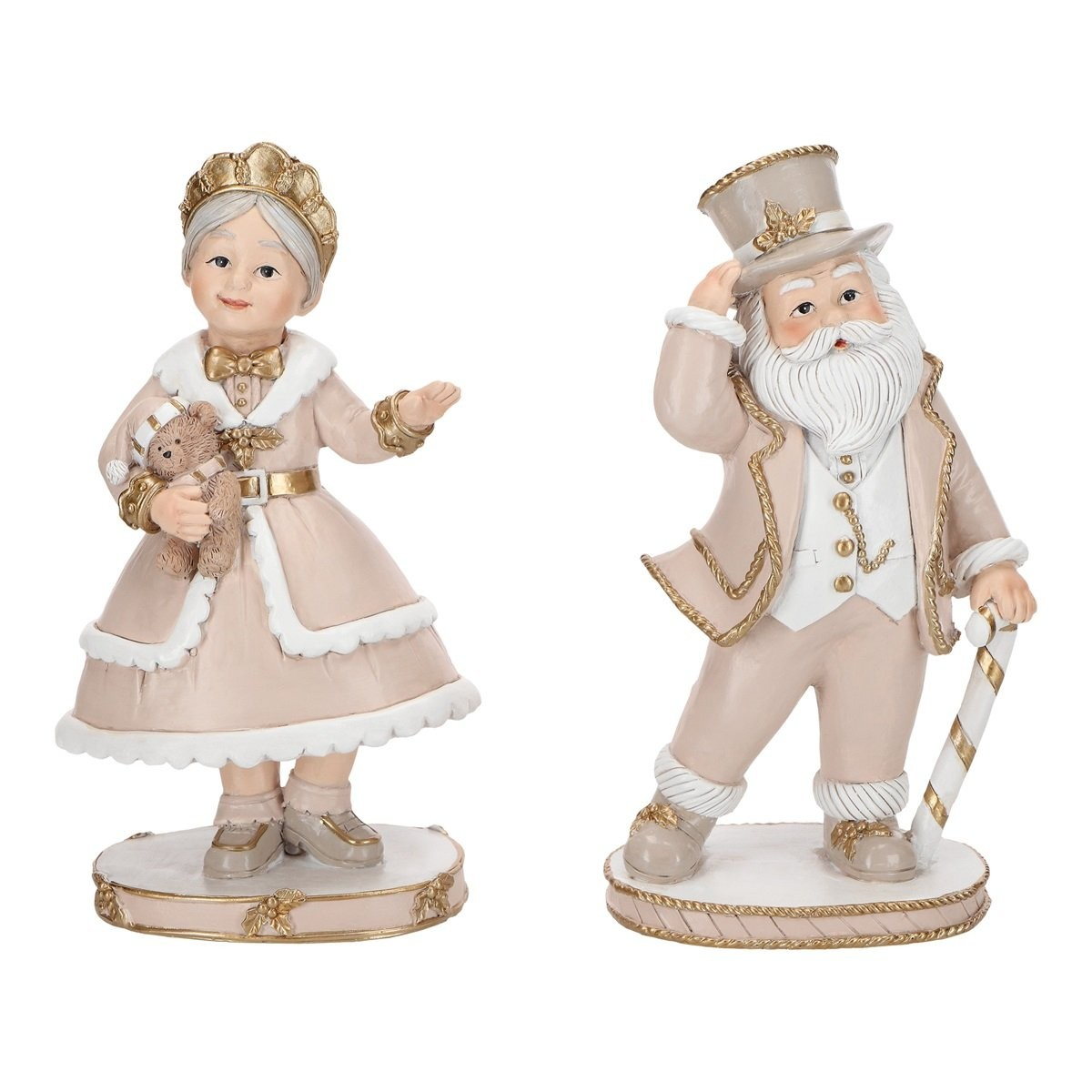 Tomtefar och tomtemor beige - My Holly Decco